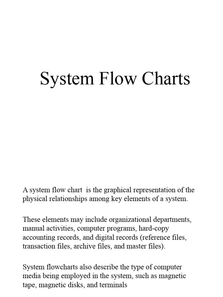 System Flow Charts | PDF | Teaching Methods & Materials | Computers