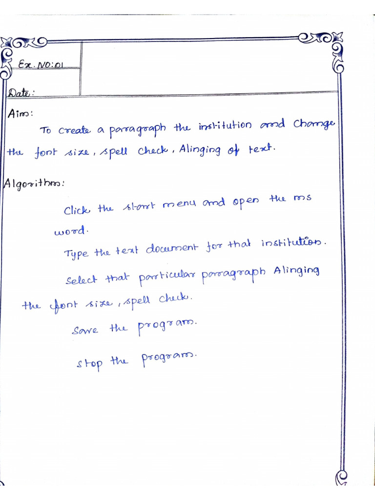 OA practical-1 | PDF