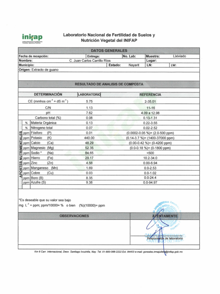 Ic Extracto Guano | PDF