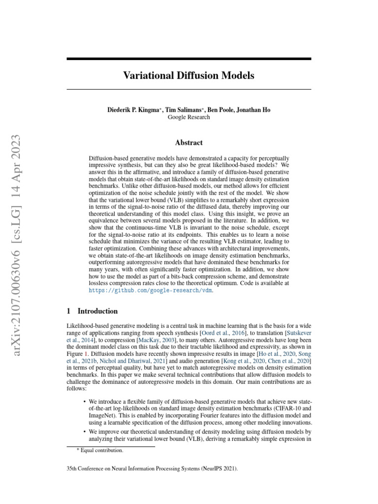 Advanced Diffusion Models for AI | PDF | Applied Mathematics | Statistical Theory