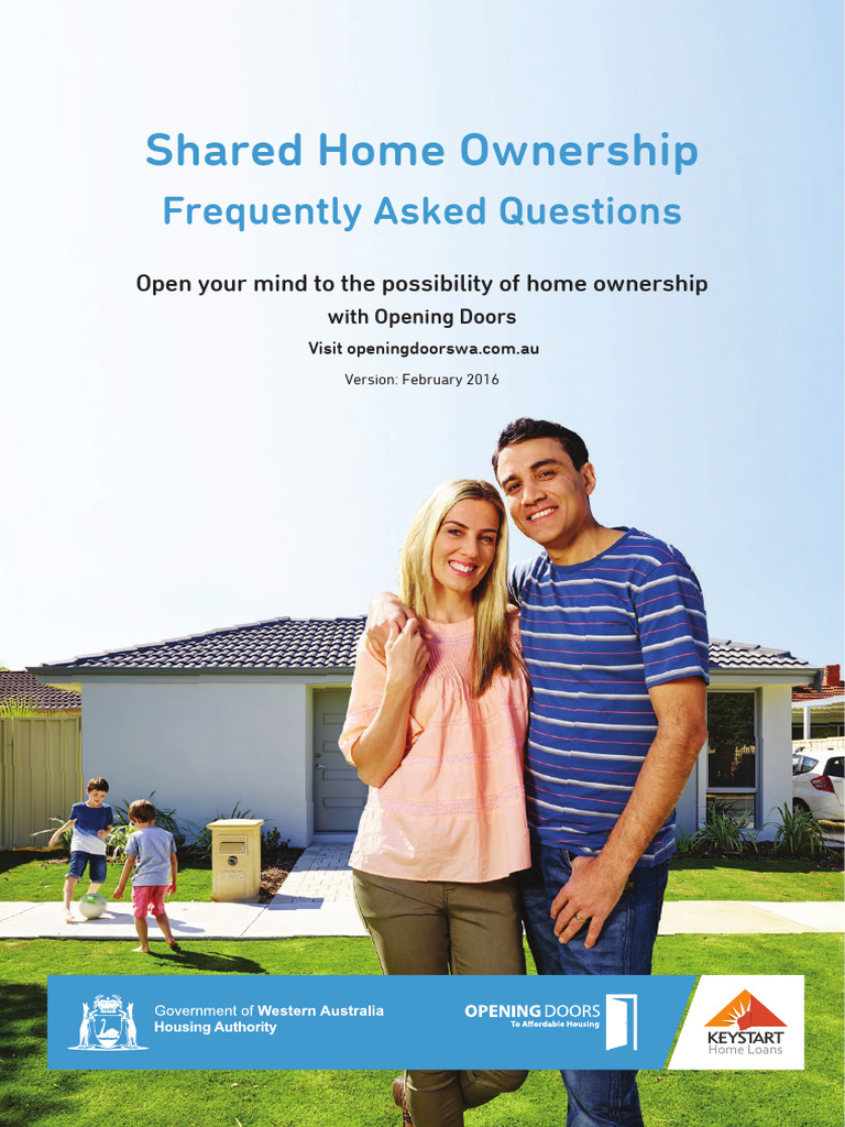 Shared Home Ownership Faqs | PDF | Loans | Mortgages
