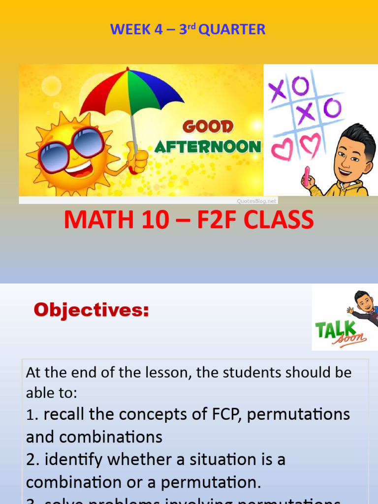 WEEK 4 Final 3rd Quarter | PDF | Galahad | Mathematics