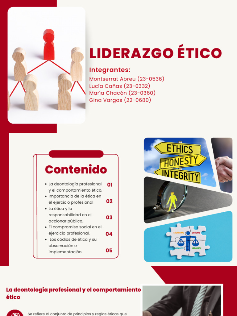 Liderazgo Ético | PDF | Ética profesional | Comportamiento