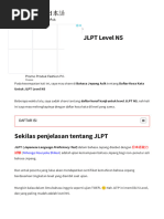Contoh Soal JLPT N5 dan Jawaban | PDF