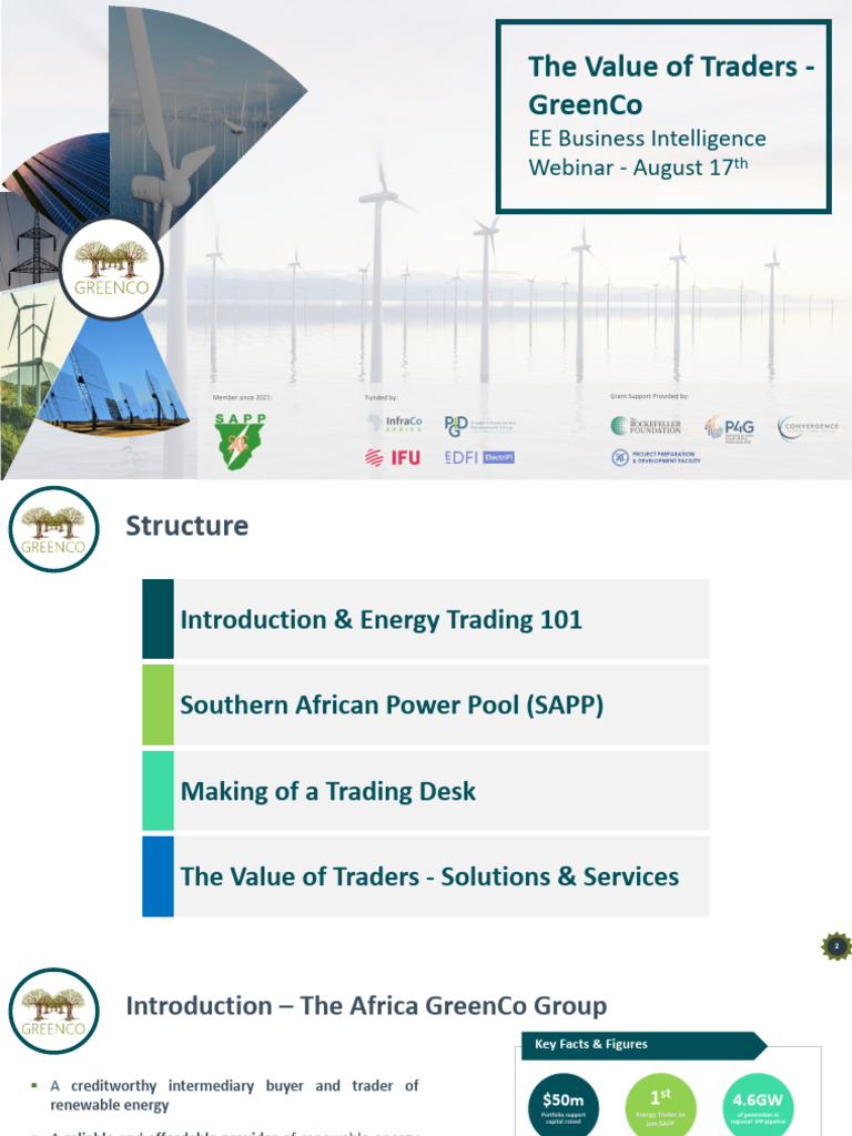 The Value of Energy Traders in SAPP | PDF | Trading Room | Economies