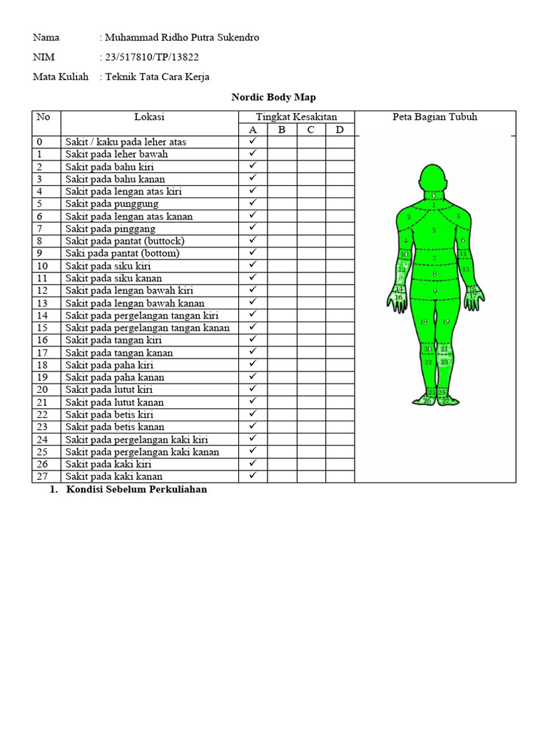 Nordic Body Map (1) | PDF