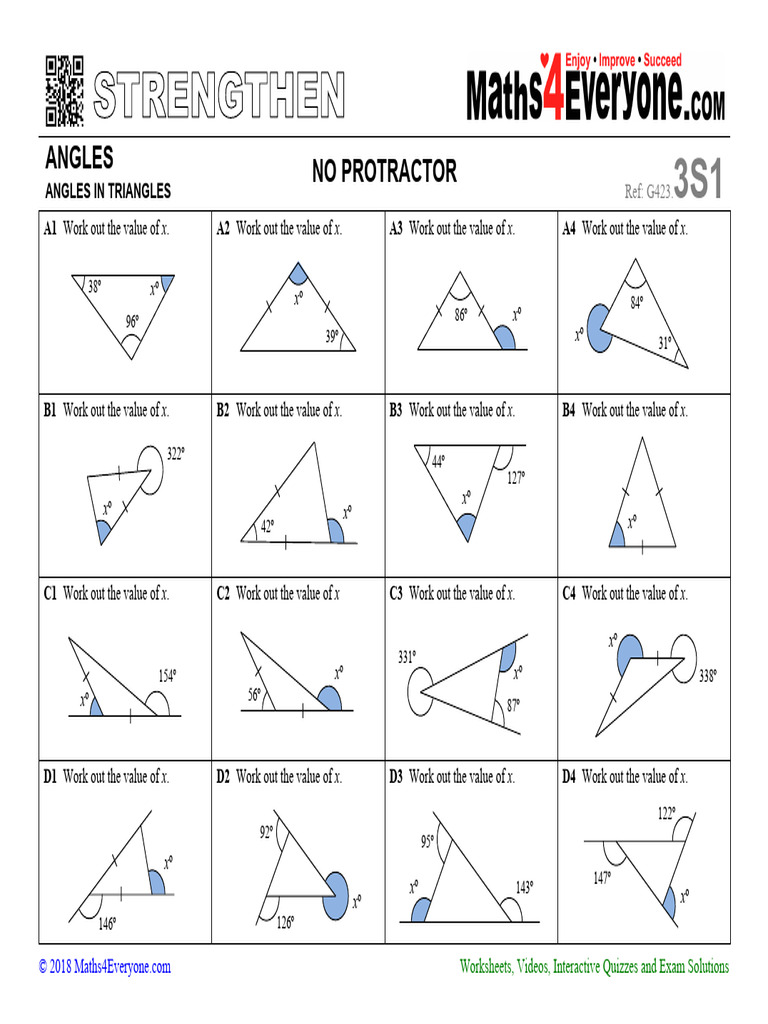 Strengthen Angles in Triangles | PDF | Chess