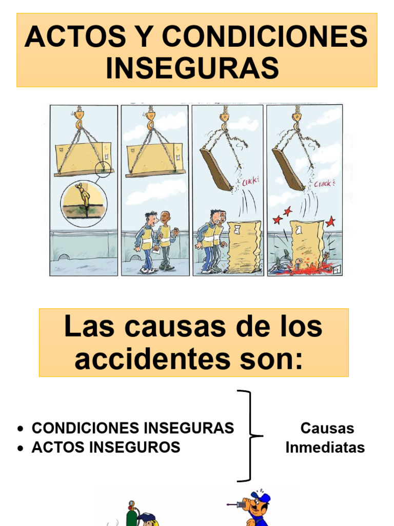 Actos y Condiciones Inseguras | Descargar gratis PDF | Seguridad y ...