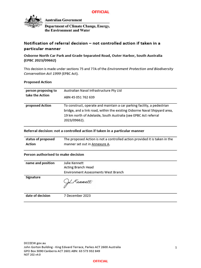 2023 09662 Referral Decision | PDF | Waste | United States ...