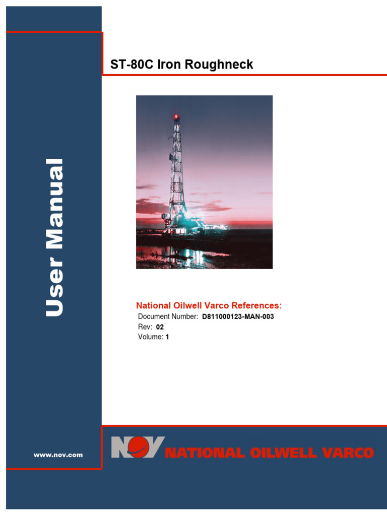 ST80 Operations & Maintenance Manual | PDF | Drilling Rig | Safety