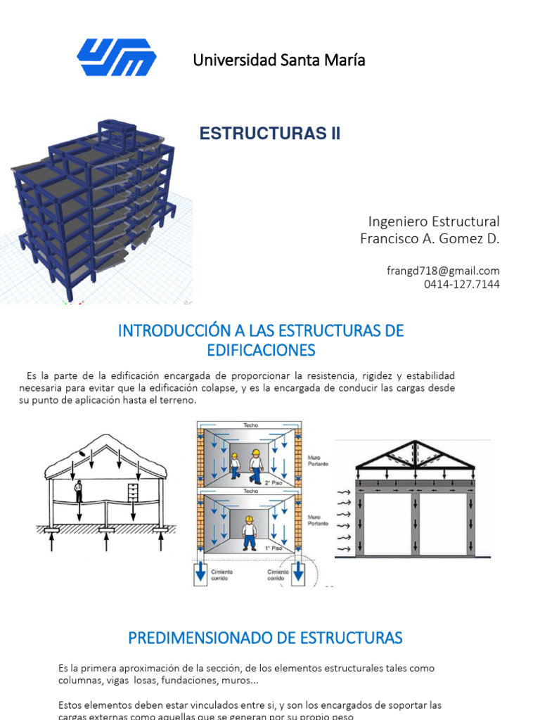 CLASE 1 Estructuras II Arq. | PDF