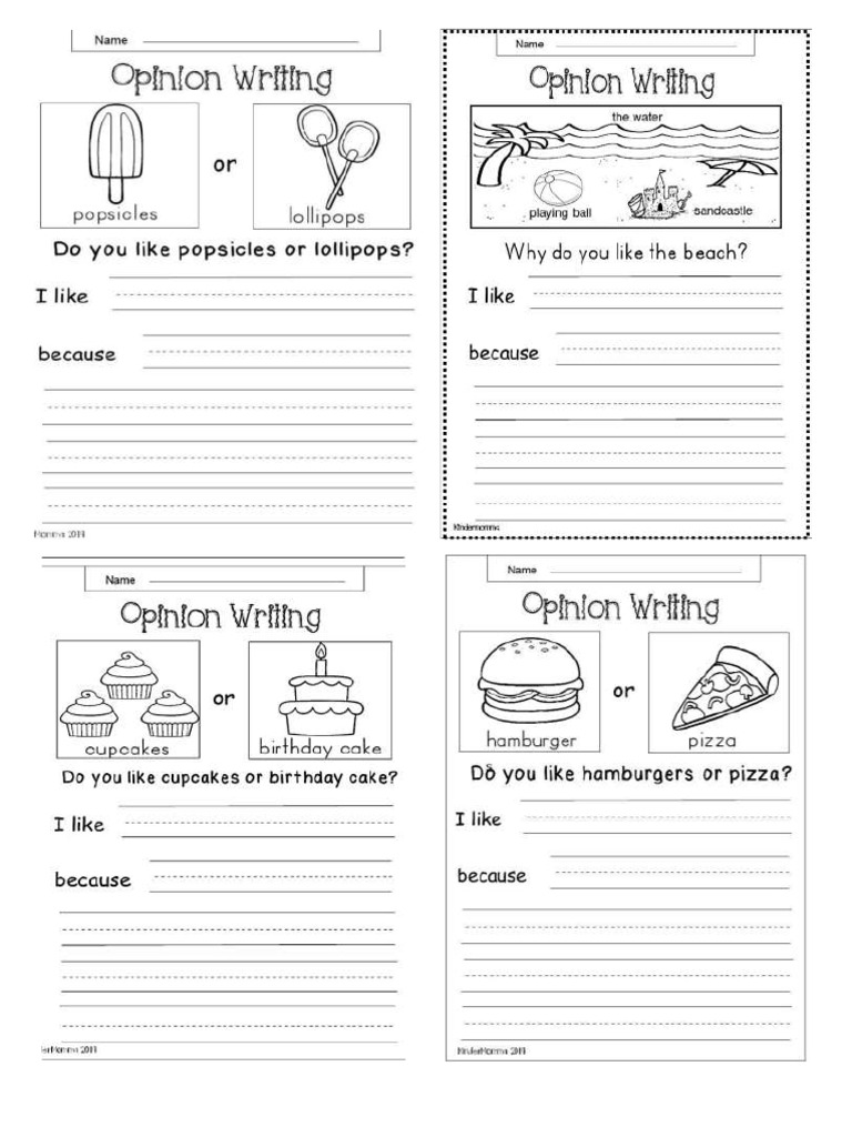 Opinion Writing | PDF