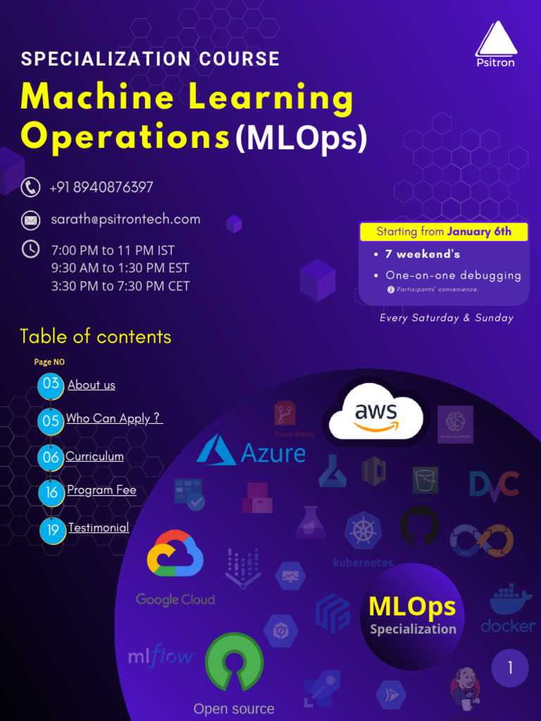 MLOps Specialization Course January 2024 | PDF | Computing | Computer Science