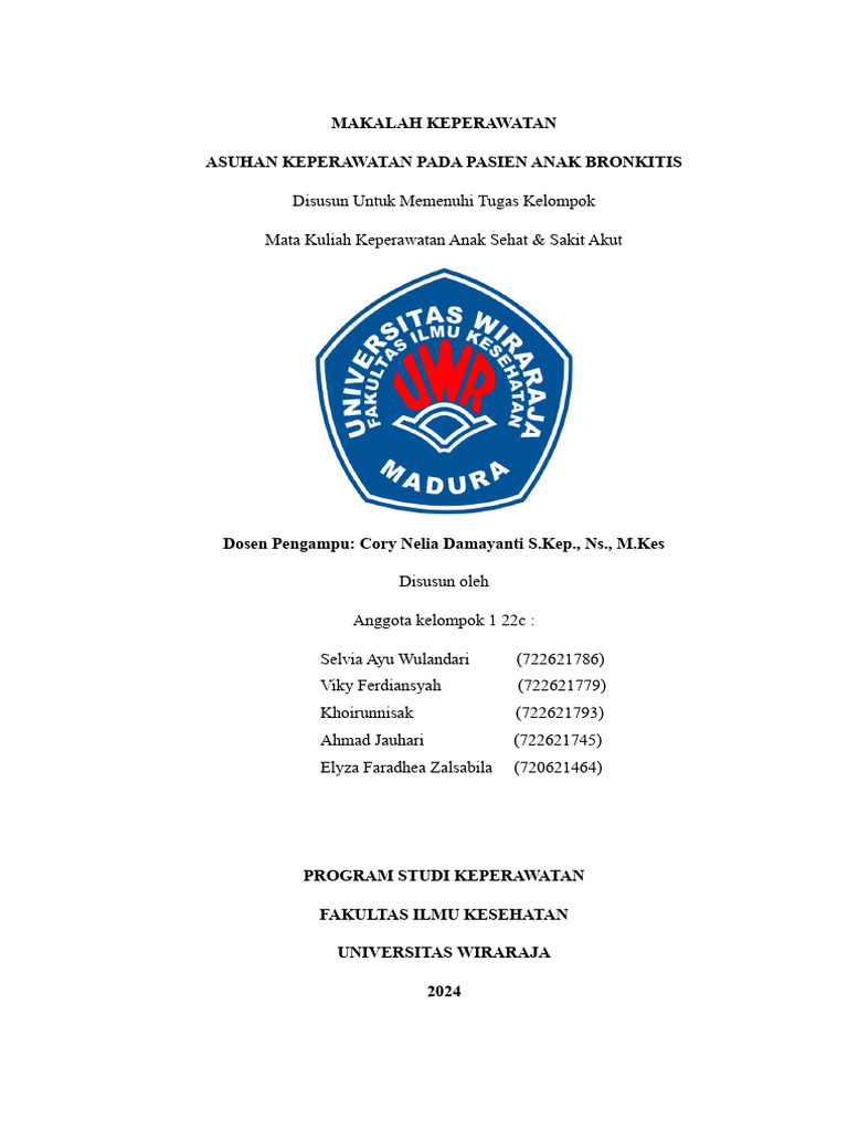 Pantangan Makanan untuk Anak Bronkitis | PDF | Pengembangan Diri ...