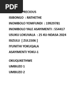 Inganekwane UNogwaja Nompungushe | PDF