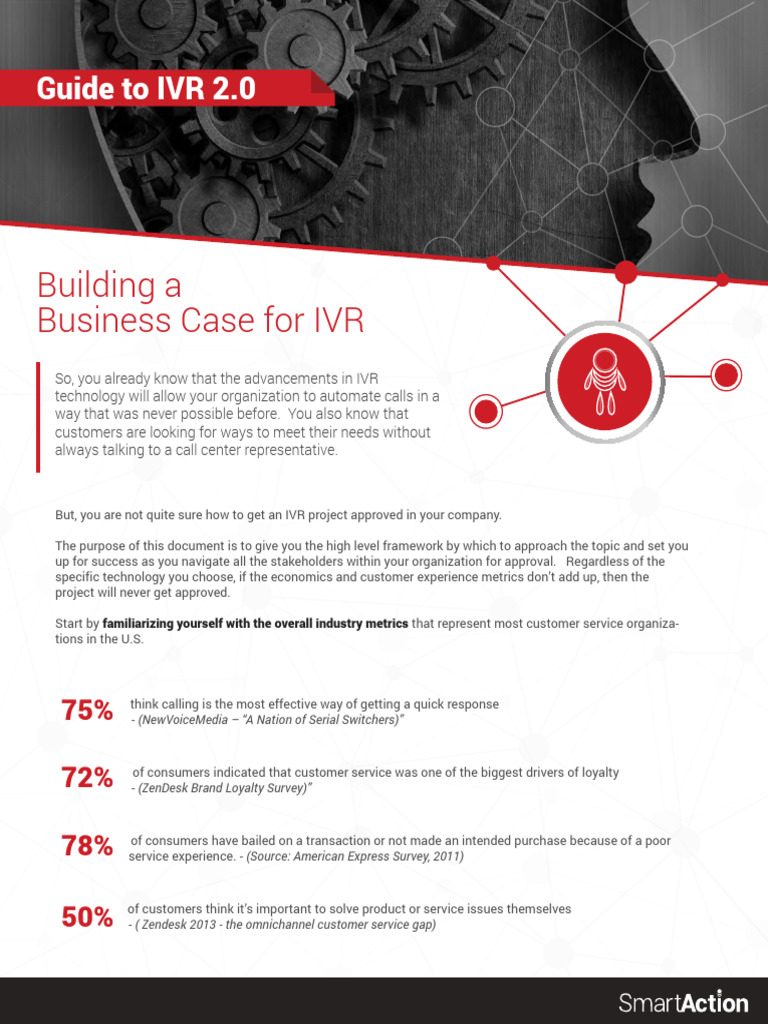 Building A Business Case For IVR | PDF | Interactive Voice Response | Call Centre