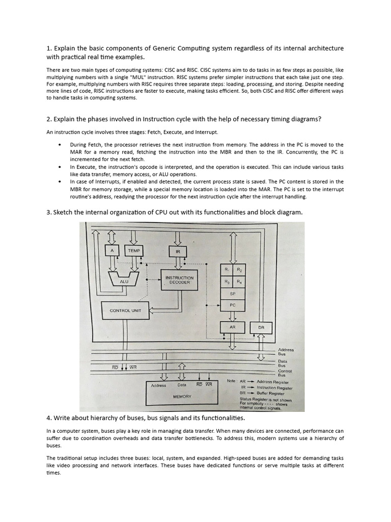 Architecture Part 2 | PDF | Random Access Memory | Dynamic Random Access Memory