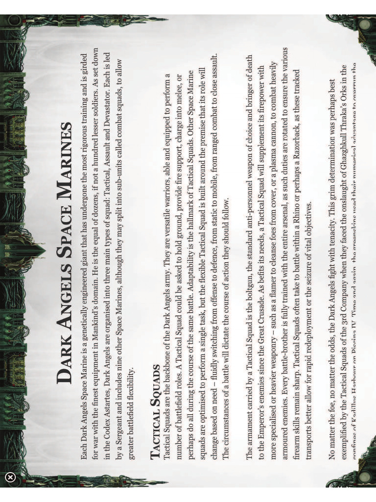 Dark Angels V6 2-4 | PDF