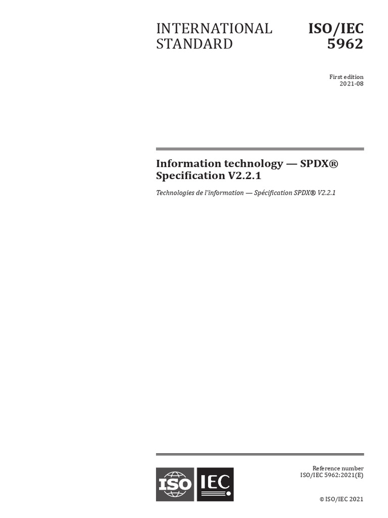 ISO IEC 5962 2021-Character PDF Document (En) | PDF | Computing