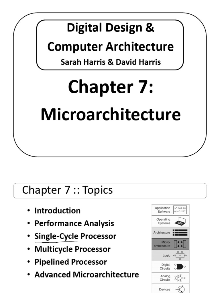Mikroarsitektur 1 | Download Free PDF | Central Processing Unit | Computer Architecture