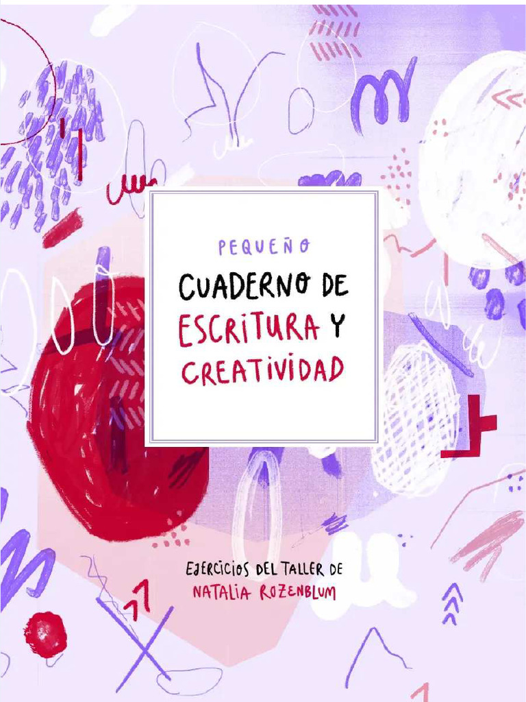 Cuaderno de Escritura Natalia Rozenblum | PDF | Cuaderno | Escritores