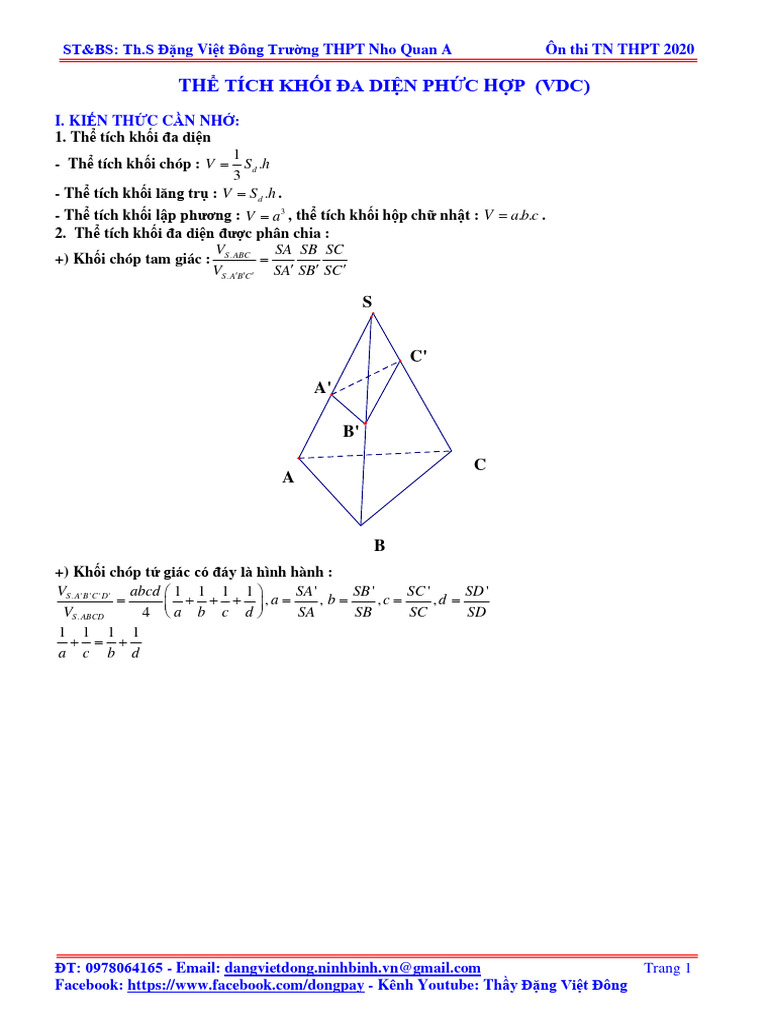 the-tich-khoi-da-dien-phuc-hop-vdc-dang-viet-dong | PDF