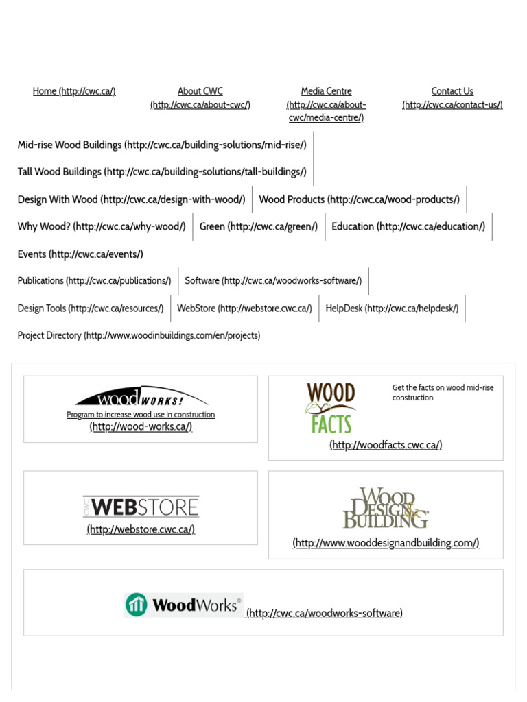 Design Values for Canadian Species used in Canada - CWC | PDF | Lumber ...