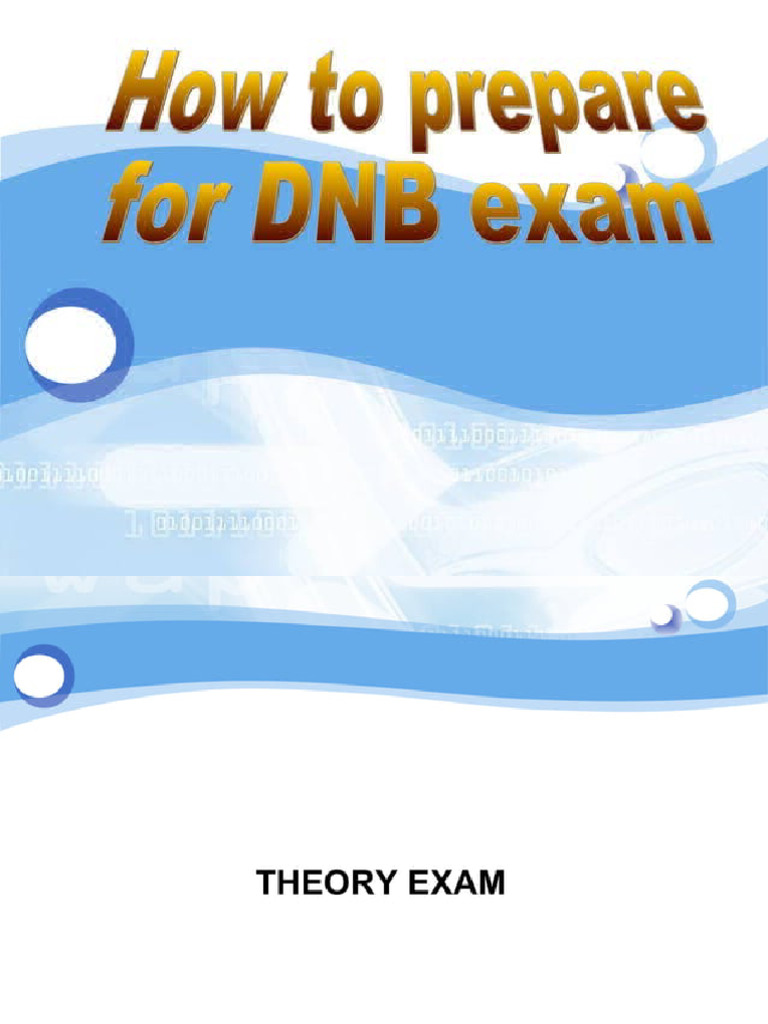 dnb-practicals | PDF