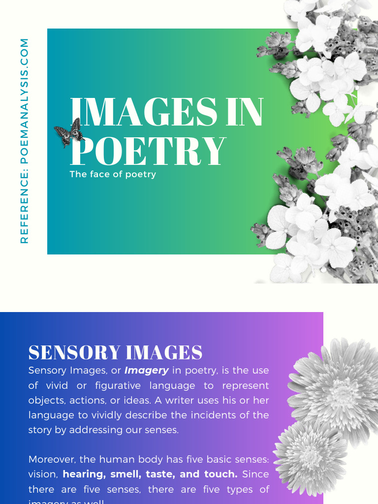 IMAGES in POETRY Compressed | PDF | Senses | Metaphor
