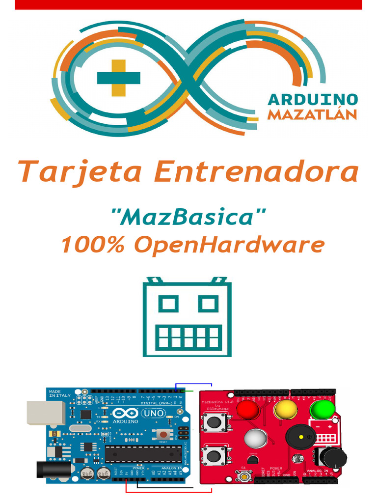 Manual EduMazShield 2017 V1.1 | PDF | Arduino | Diodo emisor de luz