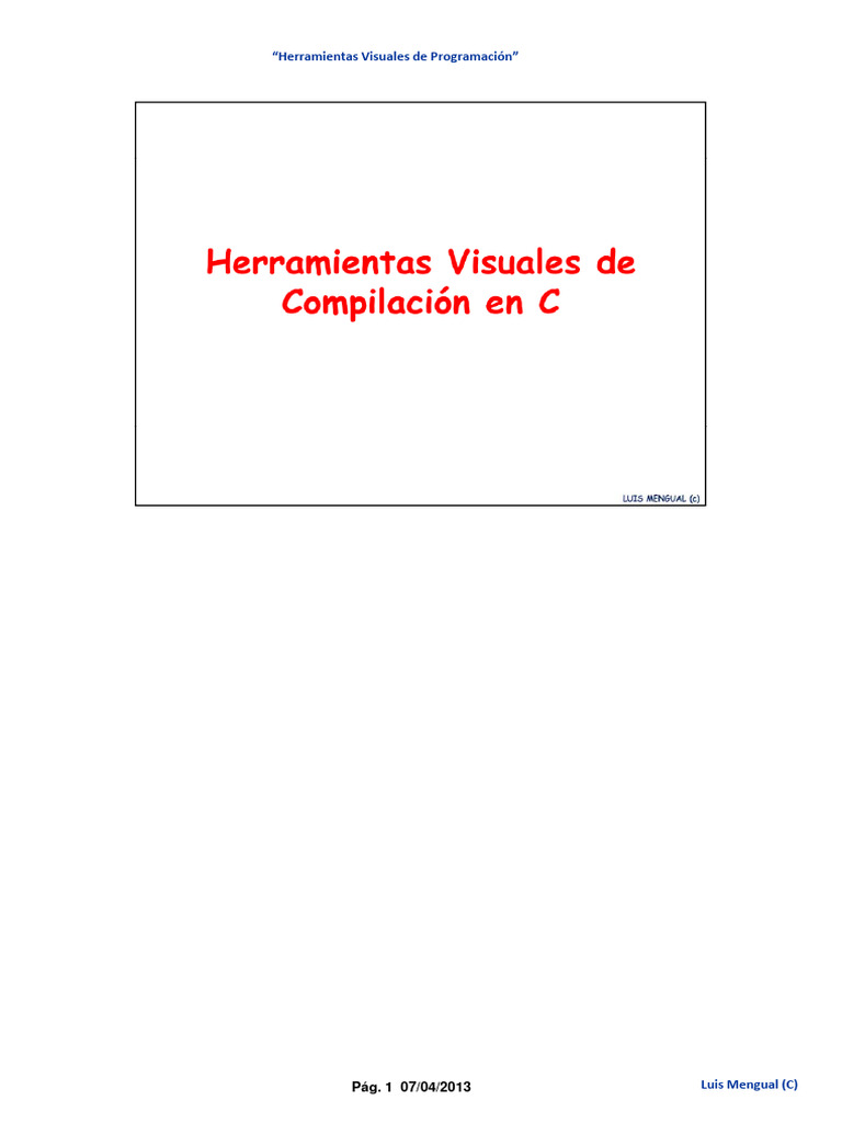 HERRAMIENTAS_VISUALES_PROG_PN | PDF | Programación de computadoras | Informática