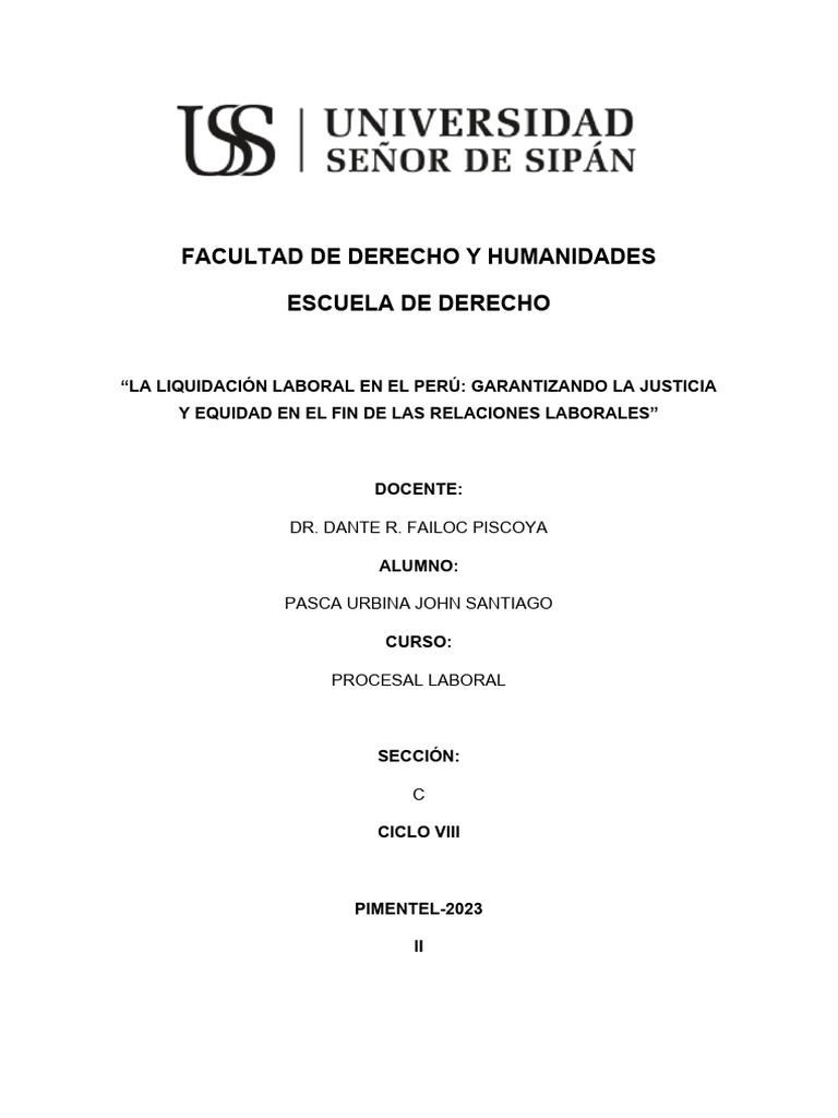 Pasaca Urbina Pa1 | PDF | Derecho laboral | Salario