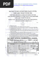 WAEC Geography Past Questions Guide | PDF