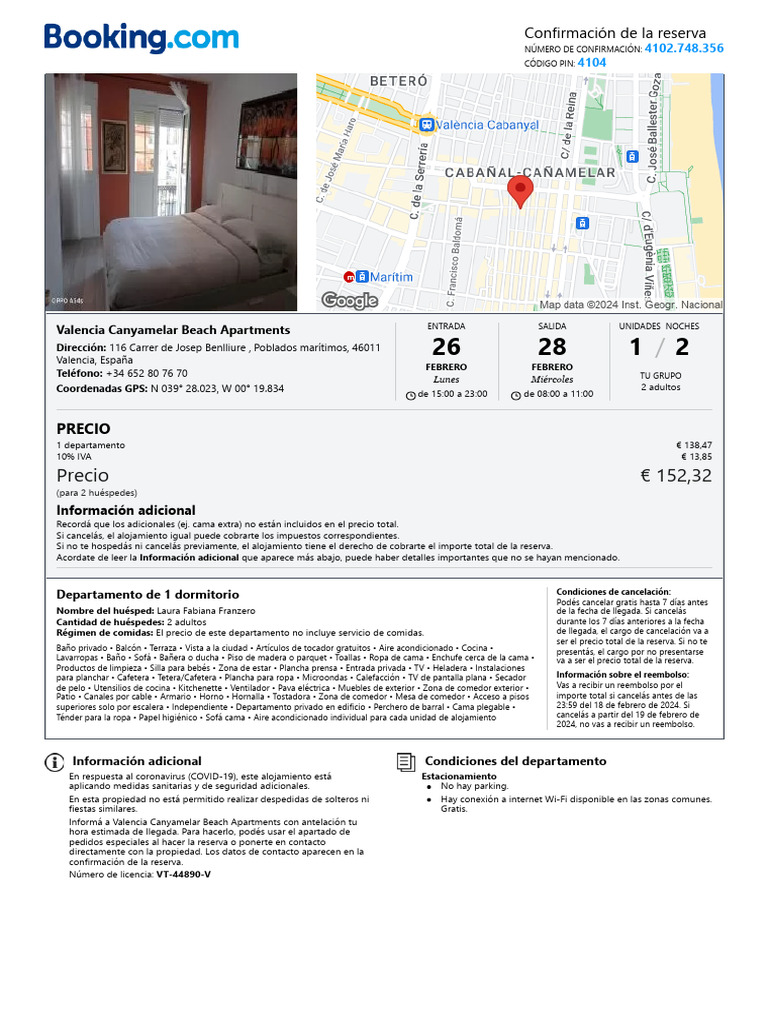 Reserva Valenca | PDF | Inicio