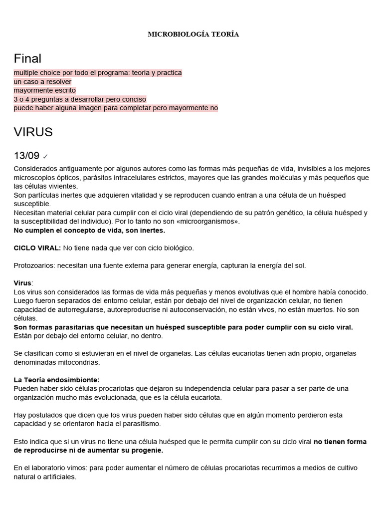 Micro Teoria 3 | PDF | Virus | Oncogen