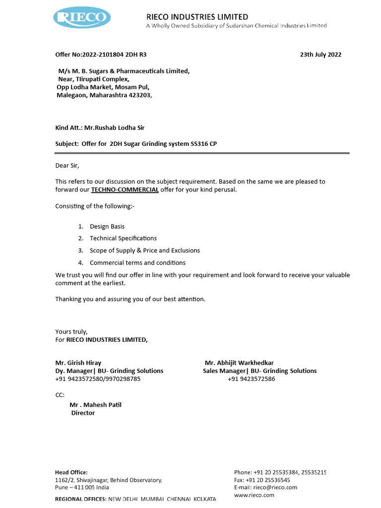 Final Offer | PDF | Taxes | Prices