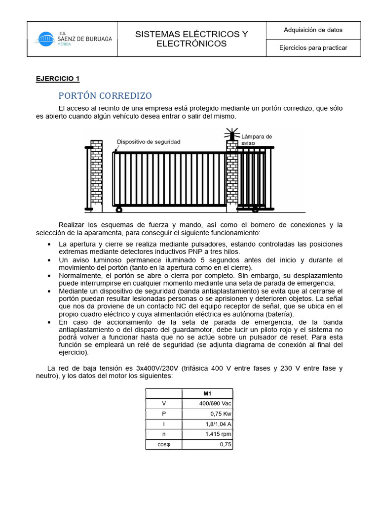 UD4 - Ejercicios para Practicas - Esquemas | Descargar gratis PDF | Inversor de energia | Relé