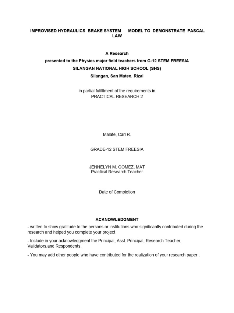 PR2 - Research Paper Format | PDF | Conceptual Model | Data