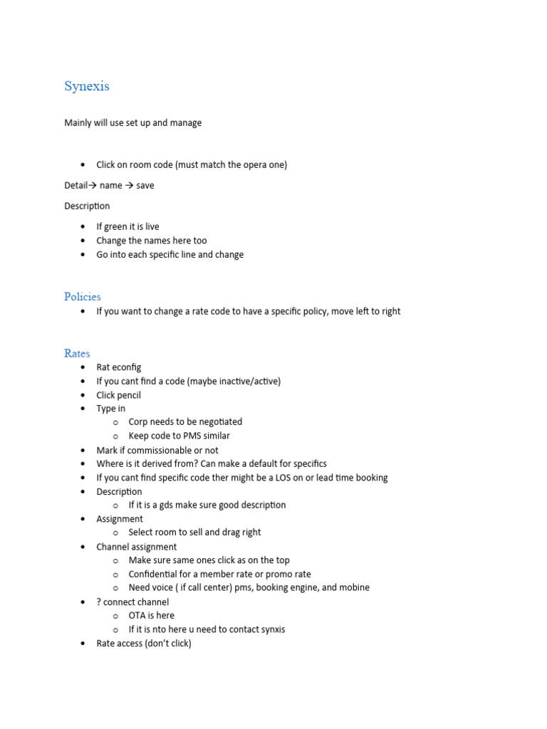 Synxis How To | PDF | Software | Computing