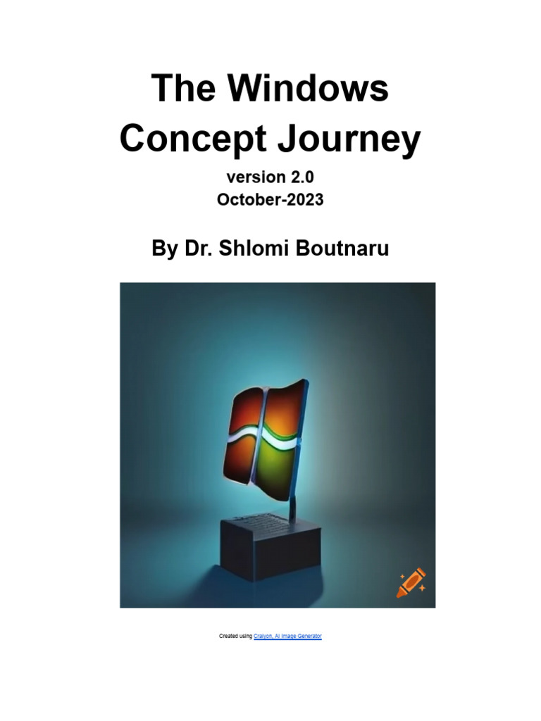 TheWindowsConceptJourney v2 Oct2023 | PDF | Component Object Model | Computing