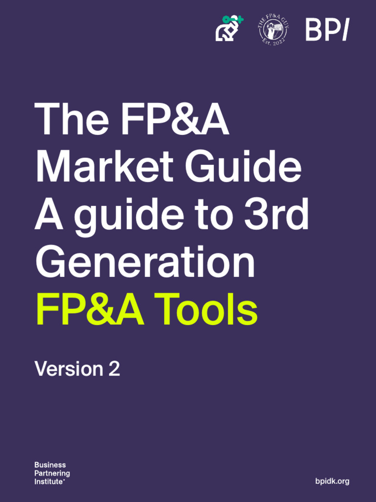A Guide To 3rd Generation FP A Tools 2024 1710948017 | PDF | Artificial Intelligence ...