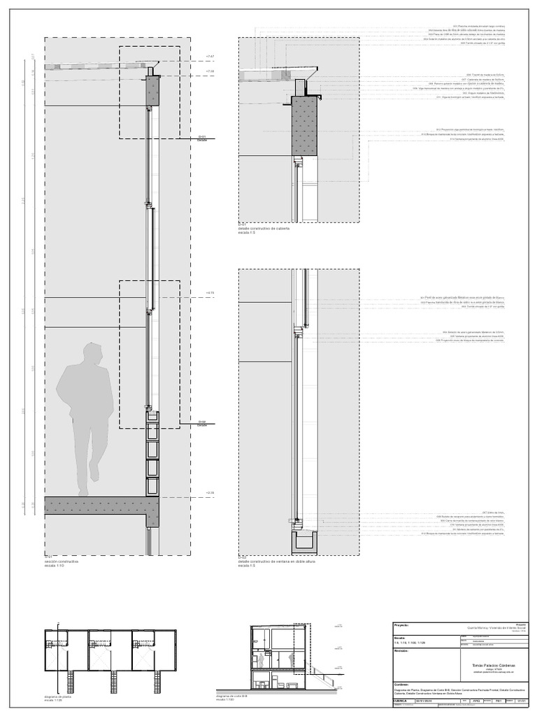 Seccion Constructiva Final | PDF | Elementos arquitectónicos | Materiales de construcción