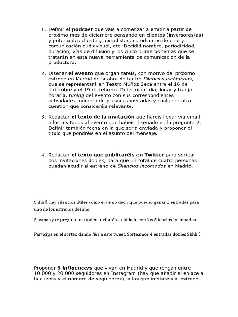 Pec2 Técnicas RRPP | PDF