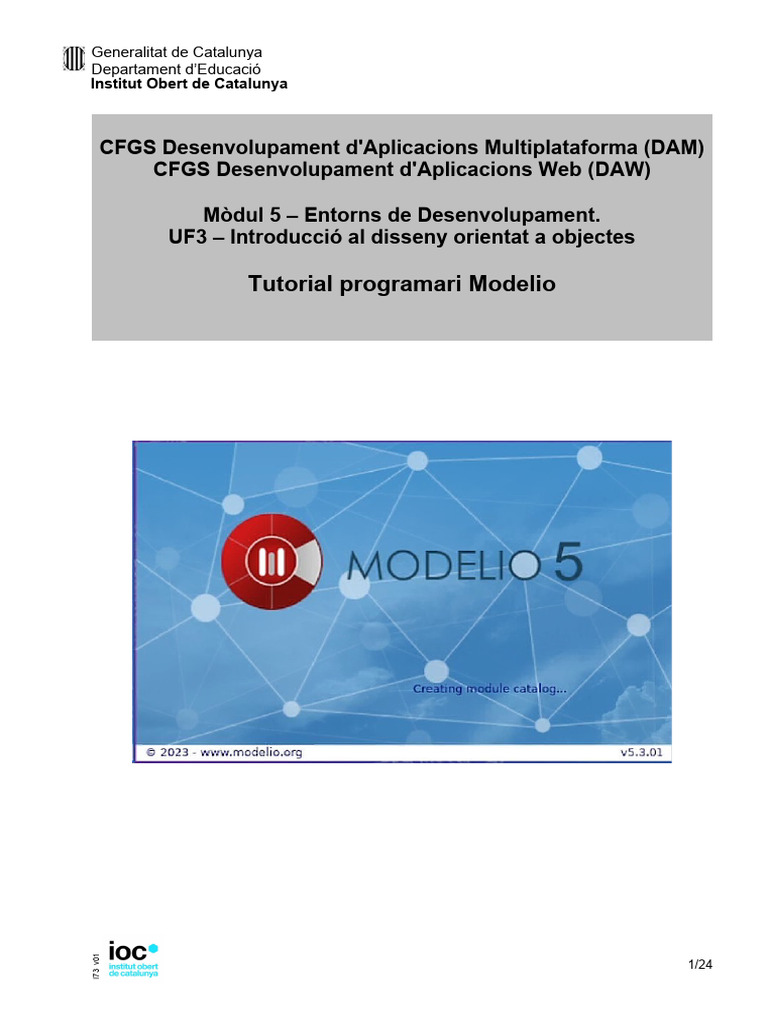 DA2 M05 Tutorial Modelio v5.3 | PDF