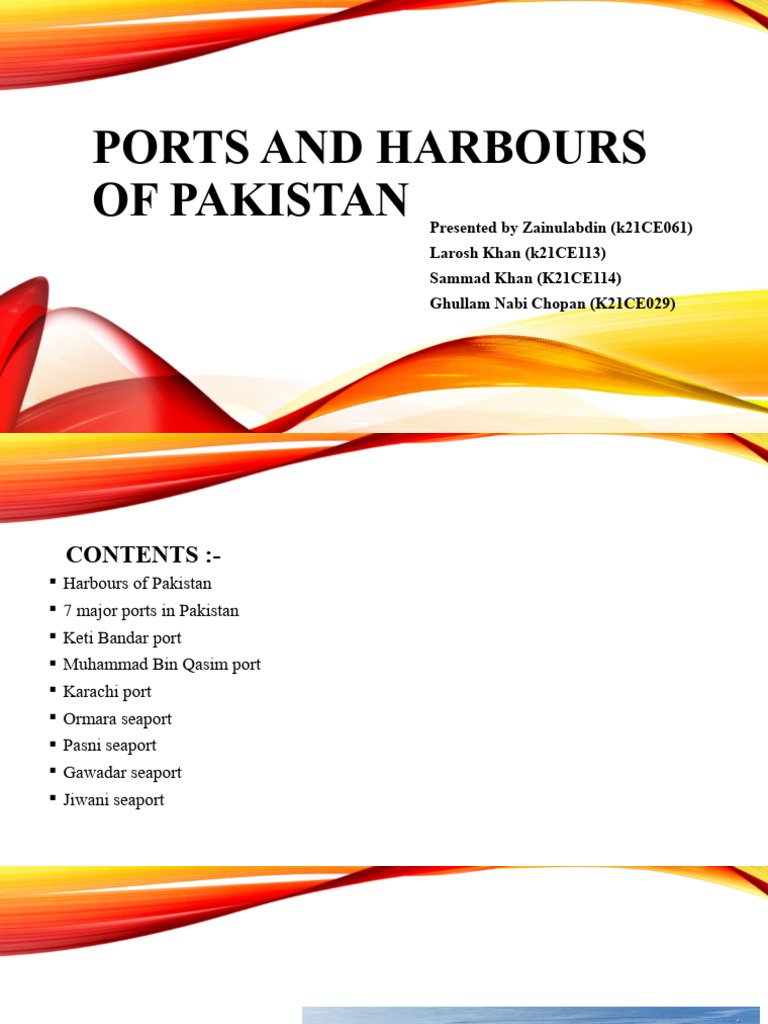 Ports and Harbours of Pakistan (Autosaved) | PDF | Port | Karachi