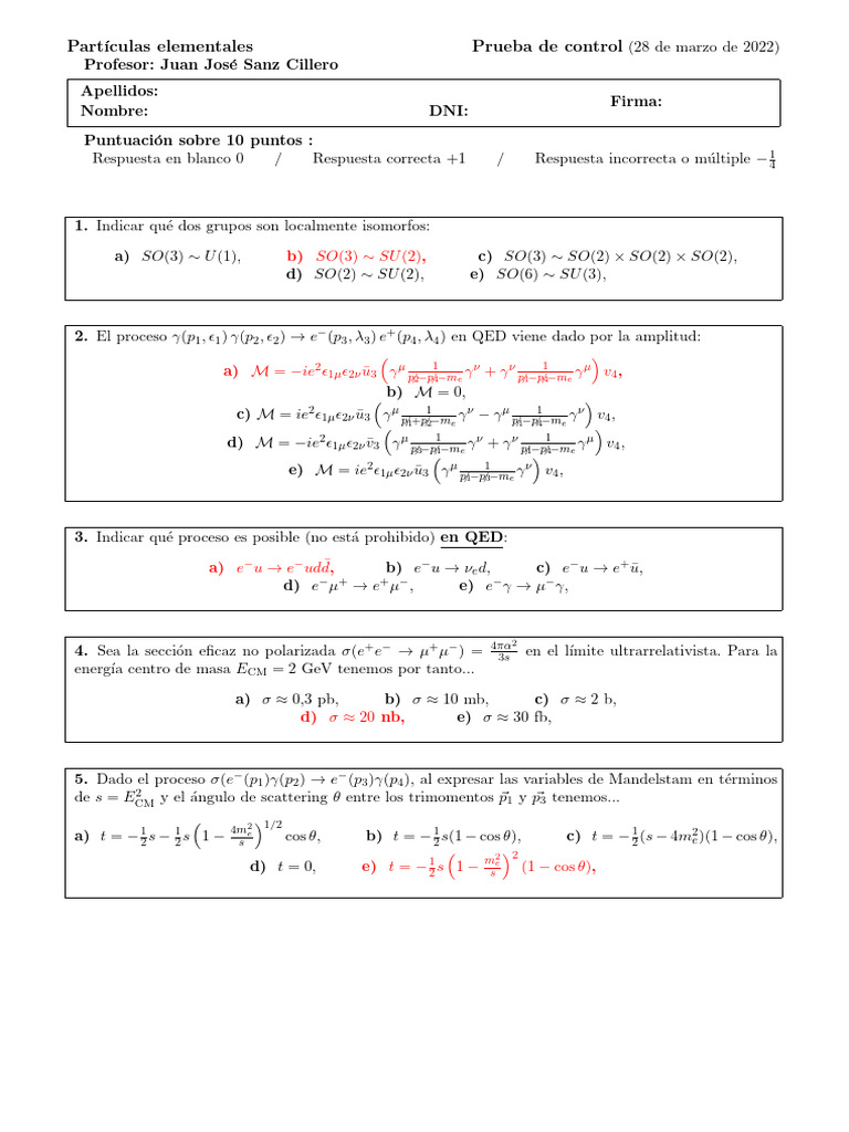 Soluciones CONTROL Parcial Particulas - 28 03 2022 | PDF
