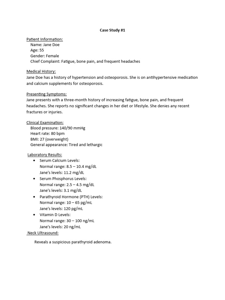 case studies chem 1-3 | PDF | Hypothyroidism | Endocrinology