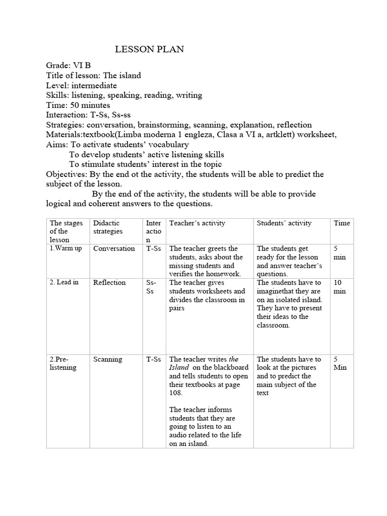 43 Lesson Plan | PDF | Lesson Plan | Education Theory