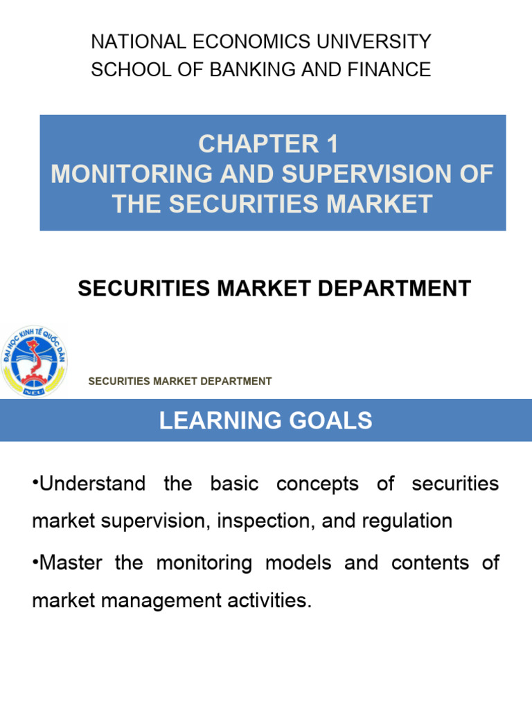 Chapter 1 | PDF | Stocks | Securities (Finance)