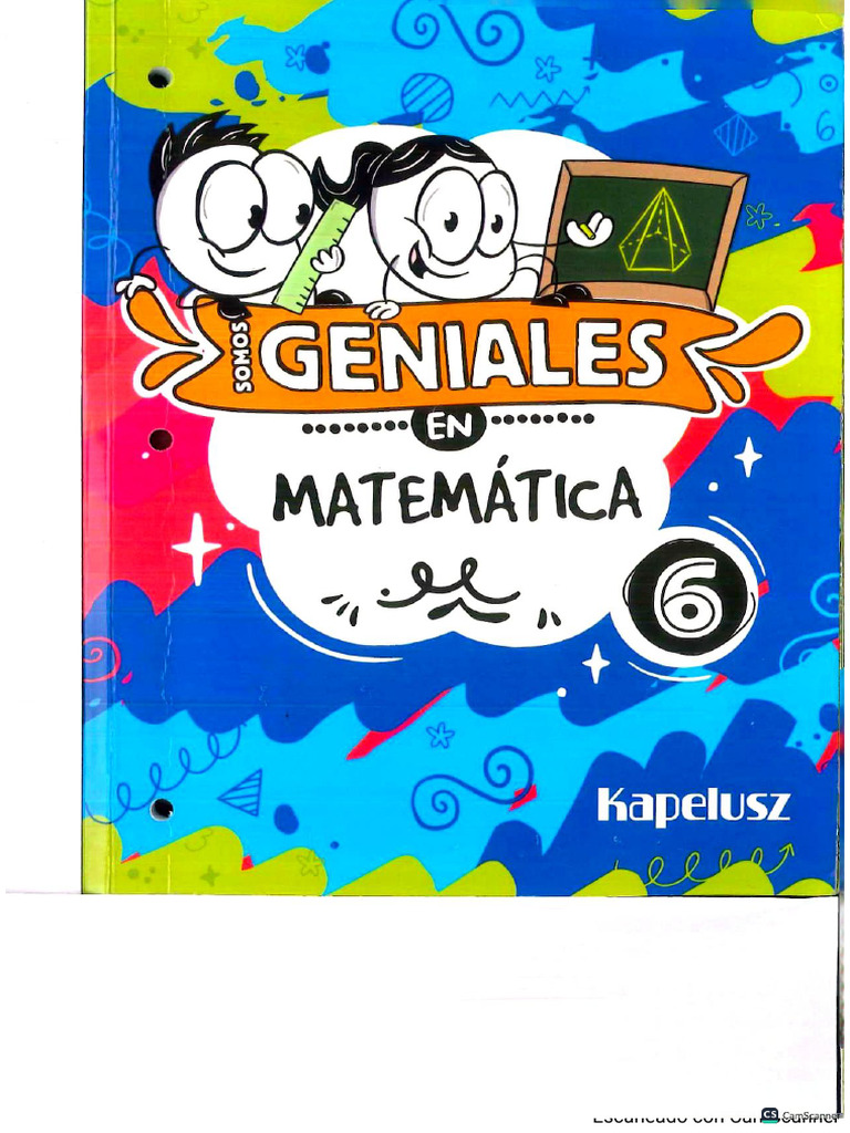 Geniales en Matematicas 6 | PDF